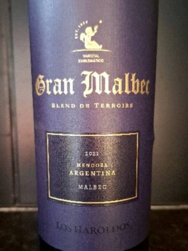 Los Haroldos Gran Malbec Blend de Terroirs | Vivino US