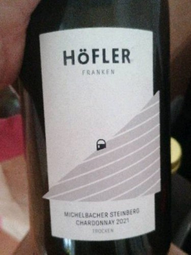 Hofler Michelbacher Steinberg Chardonnay Trocken | Vivino US