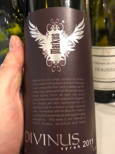 Markus Divinus Syrah | Vivino US