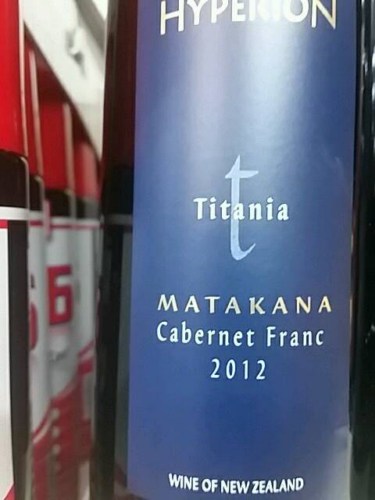 Hyperion Titania Cabernet Franc | Vivino US