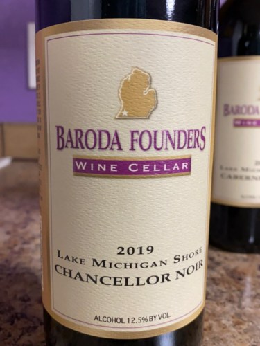 Baroda Founders Wine Cellar Chancellor Noir | Vivino US