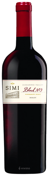SIMI Winemaker's Select Block No. 9 Merlot | Vivino US