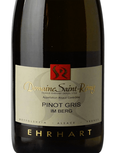Domaine Saint-Rémy Pinot Gris IM Berg | Vivino US