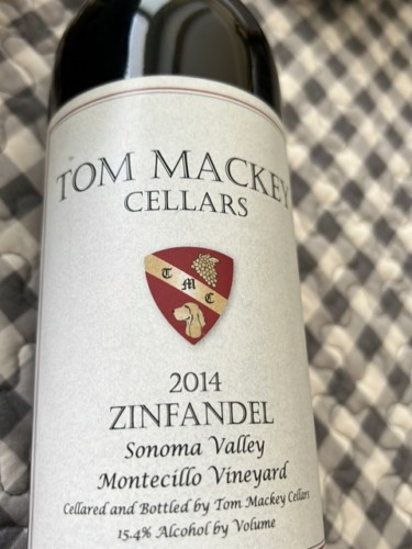 2014 Tom Mackey Cellars Montecillo Vineyard Zinfandel | Vivino US