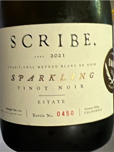 Scribe Sparkling Pinot Noir | Vivino US