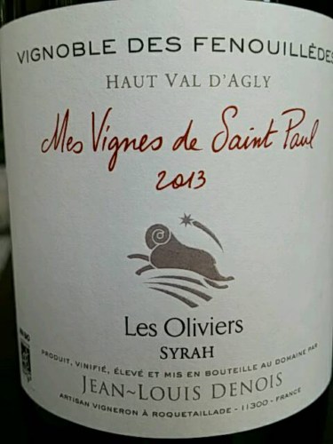 Jean-Louis Denois Vignoble des Fenouillédes Mes Vignes de Saint Paul Le ...