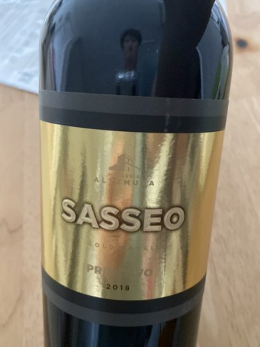 Masseria Altemura Sasseo Gold Label Primitivo | Vivino US