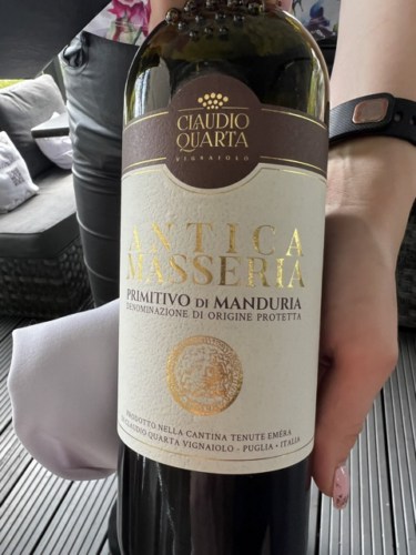 Claudio Quarta Antica Masseria Primitivo di Manduria | Vivino Canada