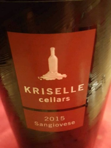 Kriselle Cellars Sangiovese | Vivino US