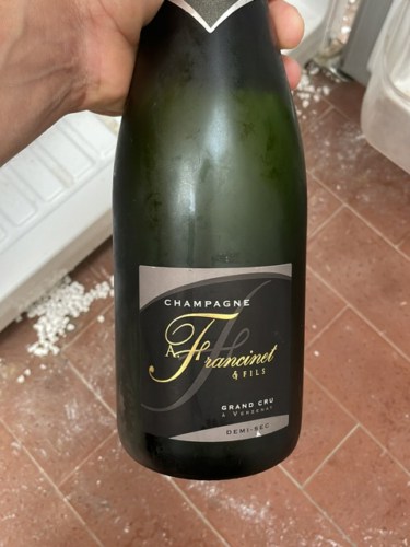 A. Francinet Demi-Sec Champagne Grand Cru 'Verzenay' | Vivino US