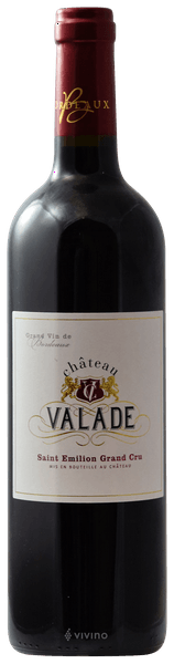 Château Valade Saint-Émilion Grand Cru | Vivino English