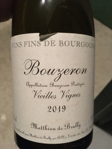 Matthieu de Brully Vieilles Vignes Bouzéron | Vivino US