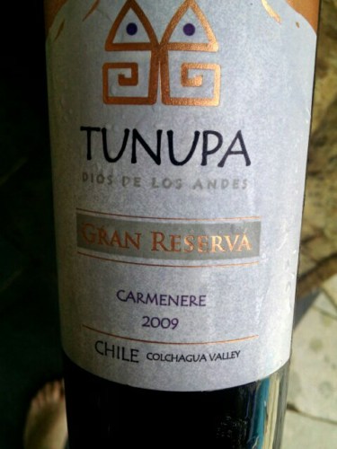 Tunupa Gran Reserva Carménère | Vivino Canada