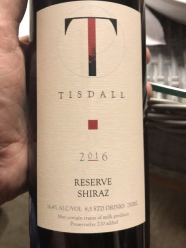 Tisdall Reserve Shiraz | Vivino US