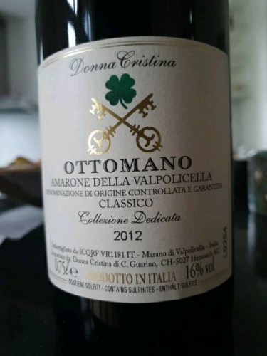 Donna Cristina Ottomano Amarone della Valpolicella Classico | Vivino ...
