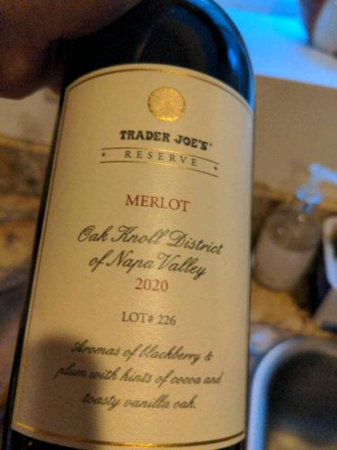 Trader Joe's Lot #226 Reserve Merlot | Vivino US