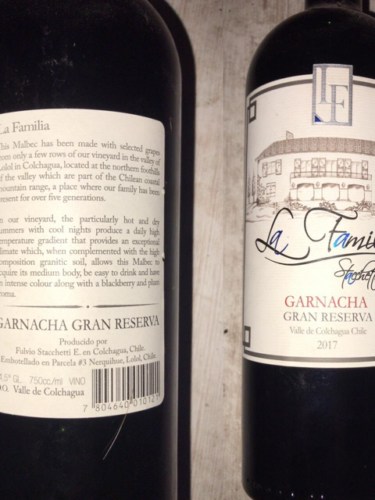 la Familia Stacchetti Garnacha Gran Reserva | Vivino France