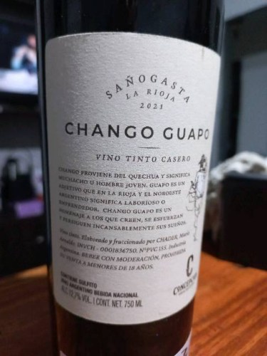Sañogasta Chango Guapo Tinto | Vivino