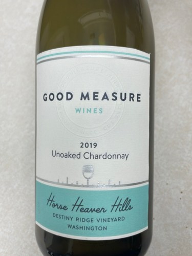 Good Measure Destiny Ridge Vineyard Unoaked Chardonnay | Vivino US