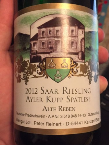 Johann Peter Reinert Ayler Kupp Riesling Spätlese Alte Reben | Vivino US