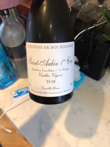 2018 Sebastien Roux Saint-Aubin Premier Cru Vieilles Vignes | Vivino US