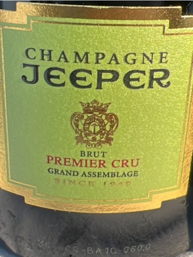 Jeeper Grand Assemblage Brut Champagne Premier Cru | Vivino US