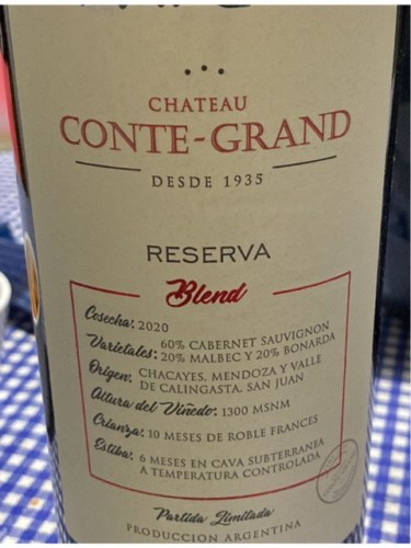 Château Conte-Grand Reserva Blend | Vivino US