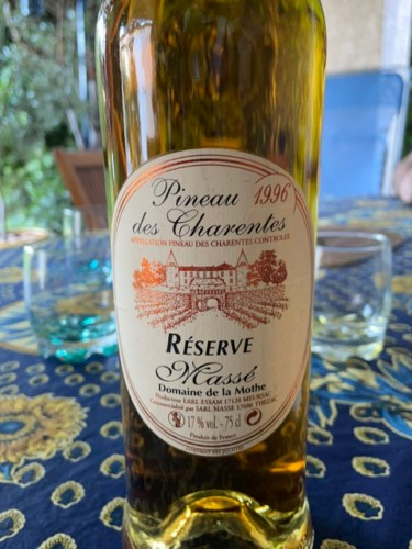 Domaine de La Mothe Massé Réserve Pineau des Charentes | Vivino Français