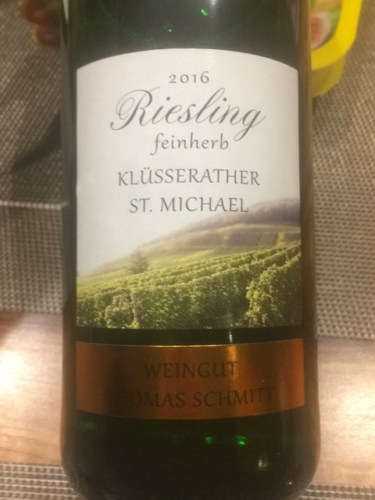 Thomas Schmitt Riesling Feinherb | Vivino US