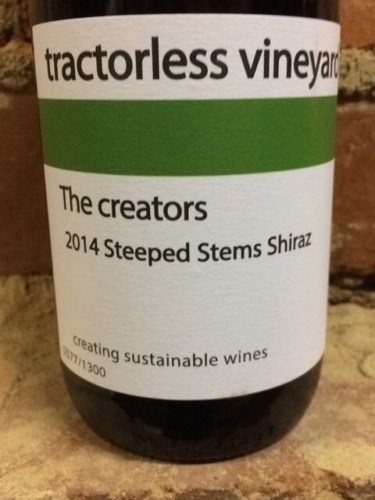Tractorless Vineyard The Creators Steeped Stems Shiraz | Vivino Australia