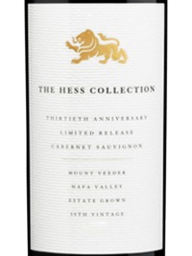 The Hess Collection Thirtieth Anniversary Limited Release Cabernet ...