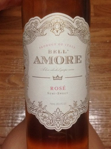 Bell'Amore Rosé Semi Sweet | Vivino US