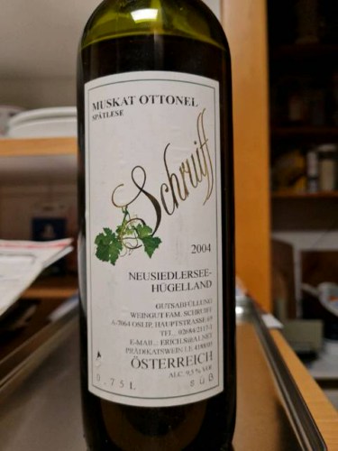 Schruiff Neusiedlersee Hügelland Muskat Ottonel Spätlese | Vivino US
