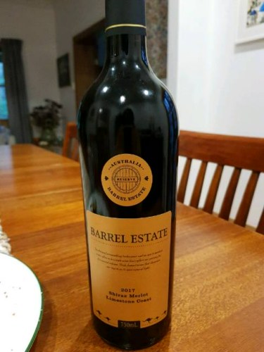 2017 Barrel Estate Shiraz - Merlot | Vivino US