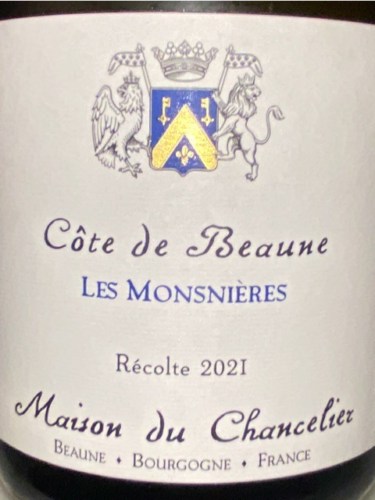 Maison du Chancelier Les Monsnières Côte de Beaune | Vivino US