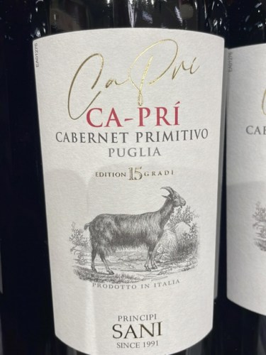 Carlo Sani Ca-Pri Limited Edition Cabernet - Primitivo | Vivino Deutschland