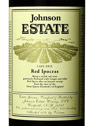 Johnson Estate Red Ipocras | Vivino English