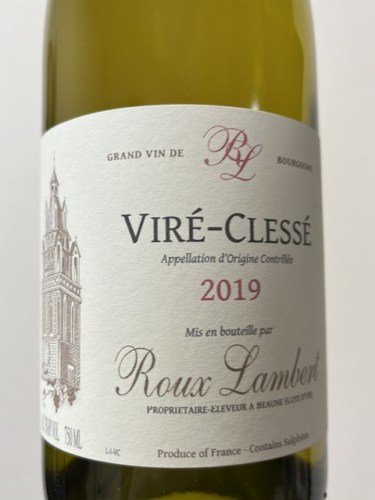 Roux Lambert Viré-Clessé | Vivino US