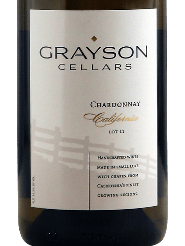 Grayson Cellars Chardonnay (Lot 11) | Vivino English