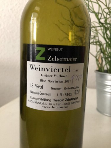 Weinbau Zehetmaier Grüner Veltliner | Vivino US