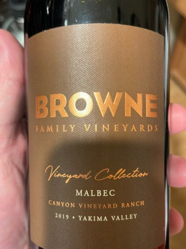 Browne Vineyard Collection Canyon Vineyard Ranch Malbec | Vivino US