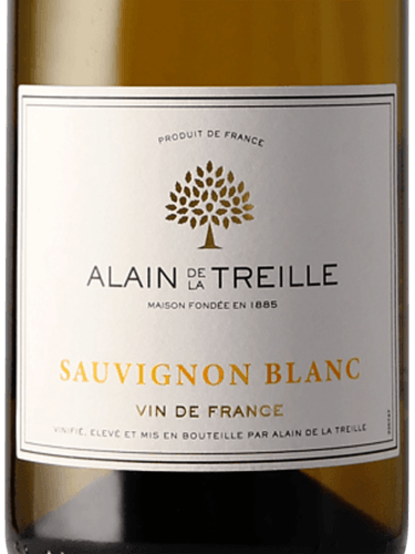Alain de la Treille Sauvignon Blanc | Vivino English