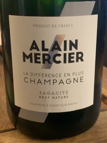 Alain Mercier Sagacité Brut Nature Champagne | Vivino Australia