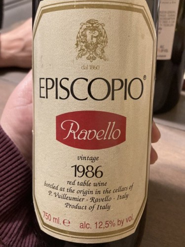 Episcopio Ravello Rosso | Vivino English