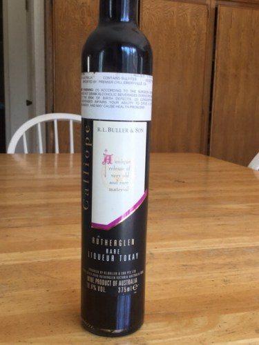 Buller Wines Calliope Rare Liqueur Tokay | Vivino US