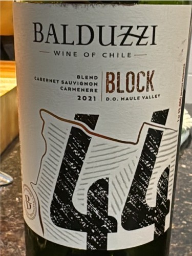 Balduzzi Block 44 Cabernet Sauvignon - Carménère | Vivino US
