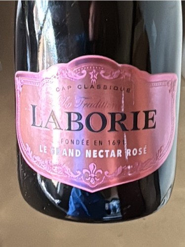 Laborie Le Grand Nectar Méthode Cap Classique Rosé | Vivino US