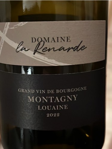 Domaine la Renarde Montagny Louaine | Vivino US