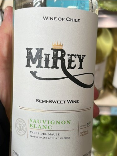 Mirey Semi Sweet Sauvignon Blanc | Vivino US