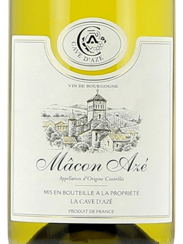 Cave d'Aze Mâcon Azé Blanc | Vivino 日本語